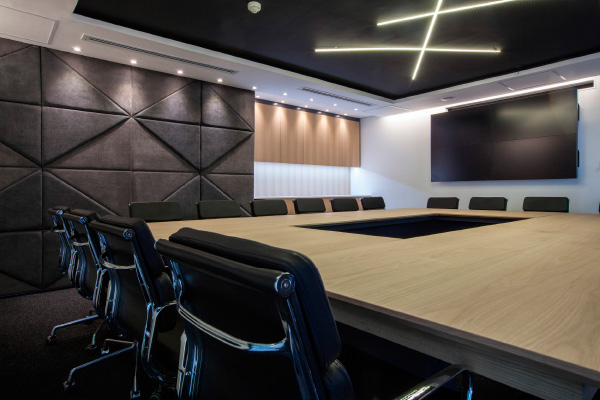 High Tech Corporate Interiors - Pure Design Interiors